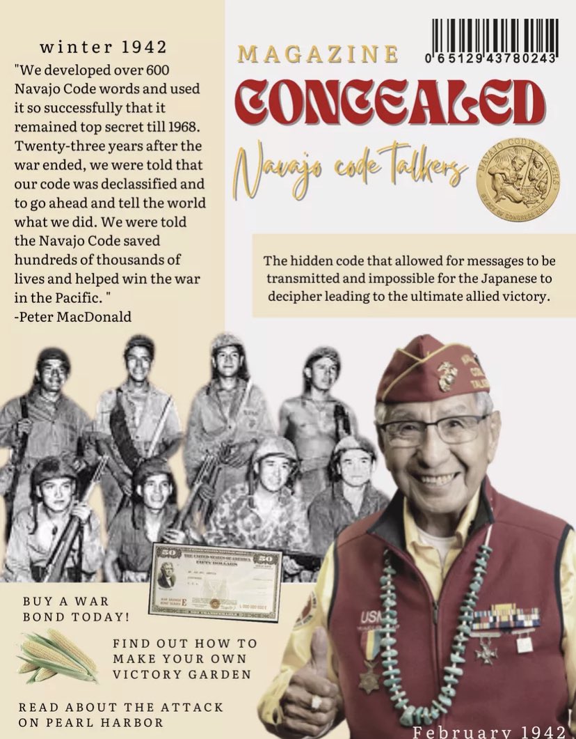 Amanda Sandoval 💛 on Twitter: "Students were tasked to create a WWII magazine featuring one of ...