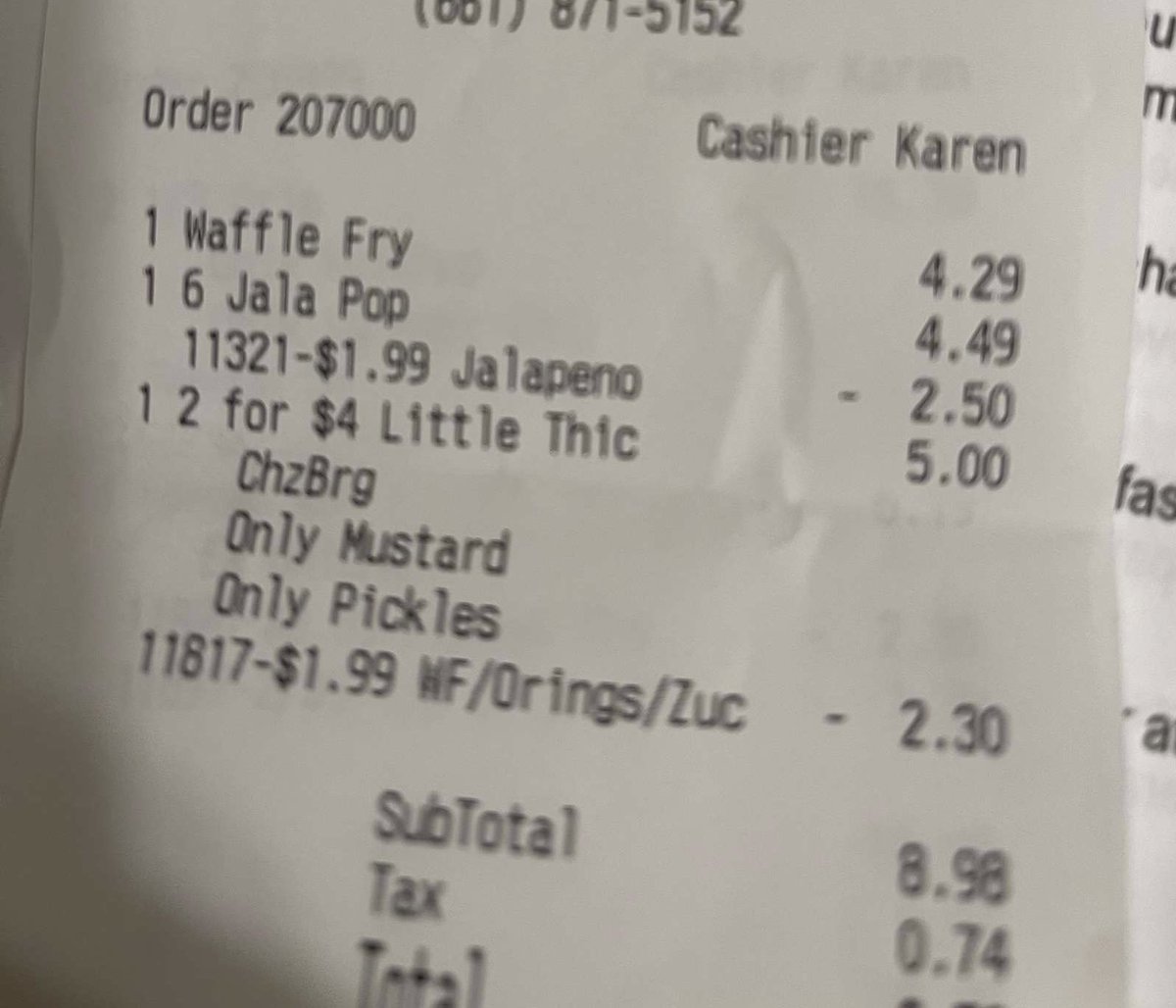 Anand on Twitter: "RT @SplitzMcGee_: Last time I checked, chicken nuggets aren’t jalapeños ...