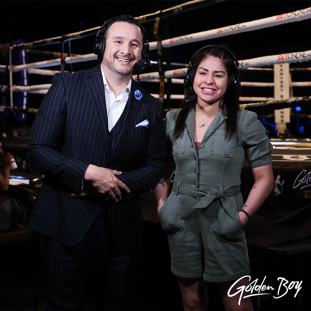 Golden Boy on Twitter: "Tonight’s broadcast team! Expert commentary from the Champ ...