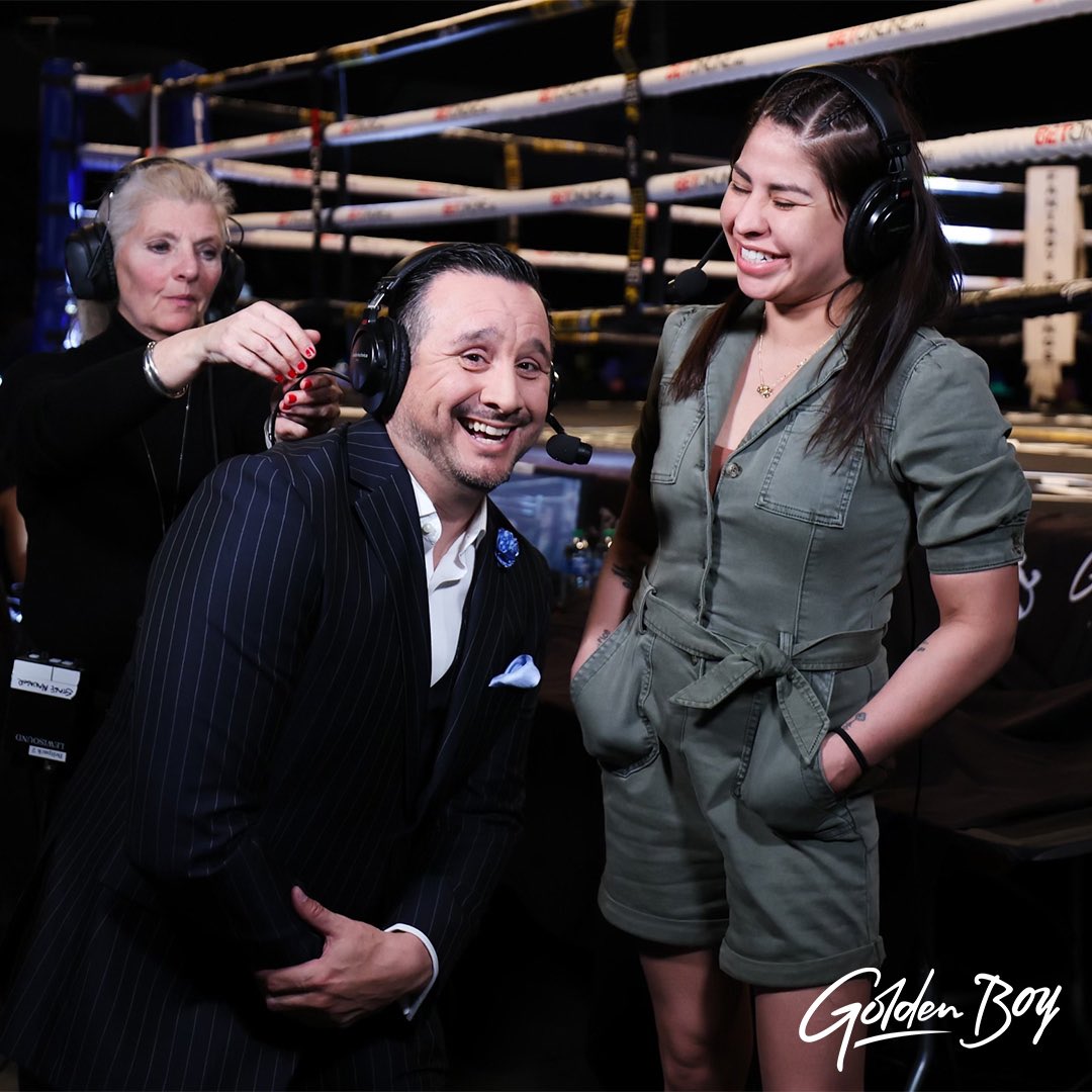 Golden Boy on Twitter: "Tonight’s broadcast team! Expert commentary from the Champ ...