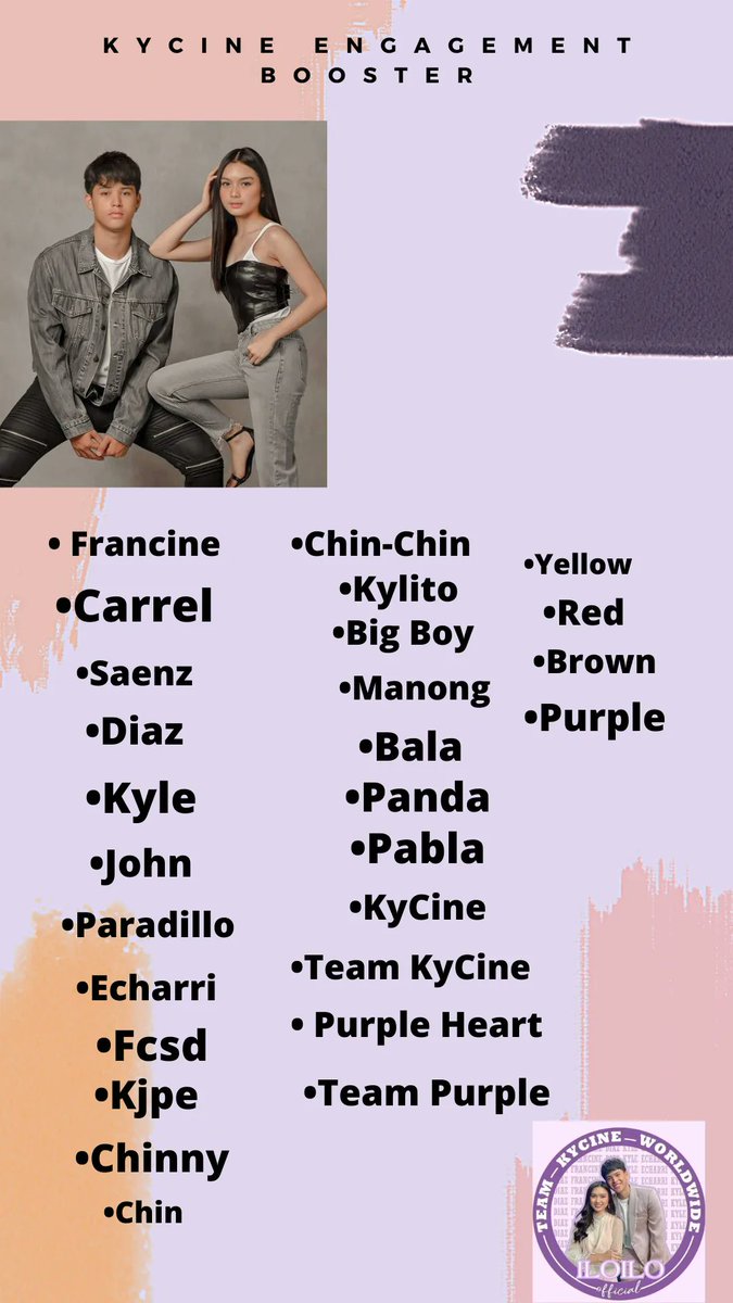 Team KyCine Worldwide Official 💜 on Twitter: "Engage here! KYCINE 52nDevotedMonths"