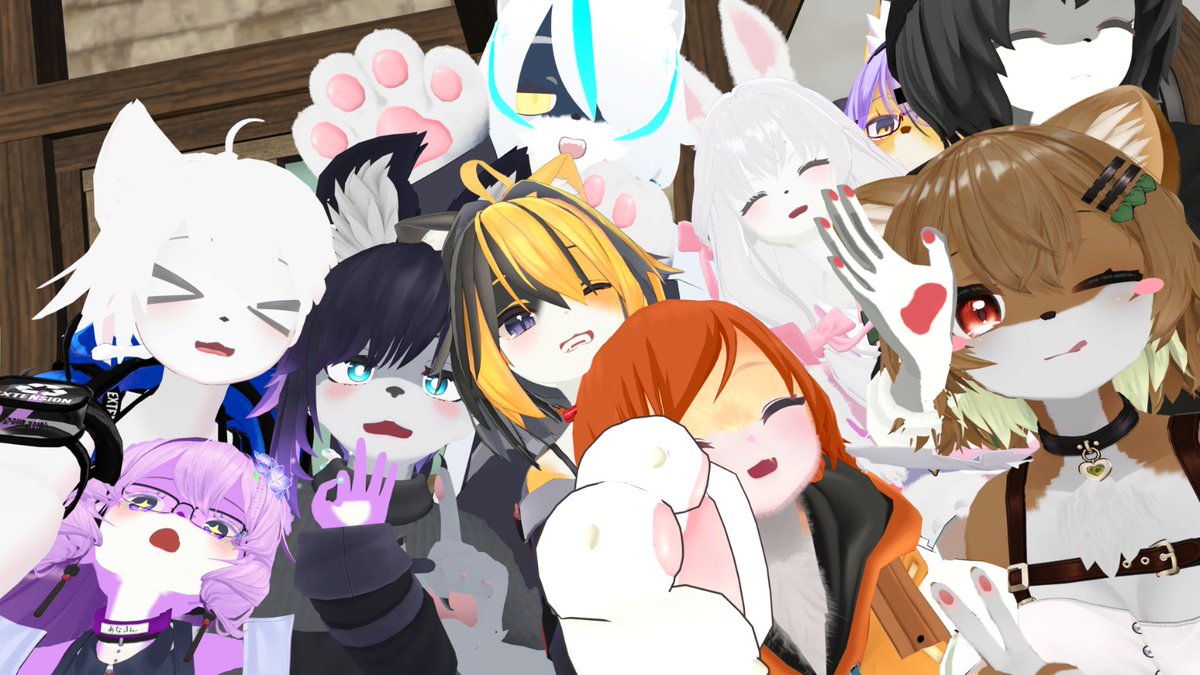 シガラミイム💜青肌サキュバスVtuber💙 on Twitter: "RT @domanishi_s84: #VRChat #ケモノ改変集会 昨日はケモノ改変集会にお邪魔してきた！！肌の色を ...