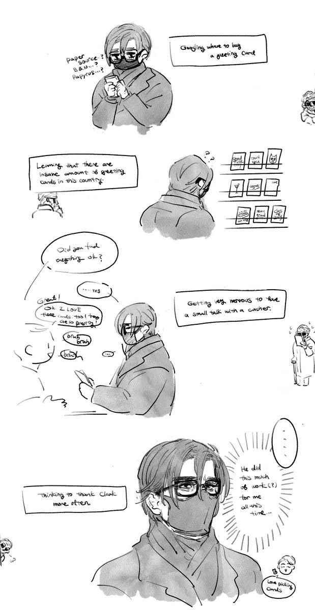 2/?) Bruce just realized he should have wrote back to Clark」setoの漫画