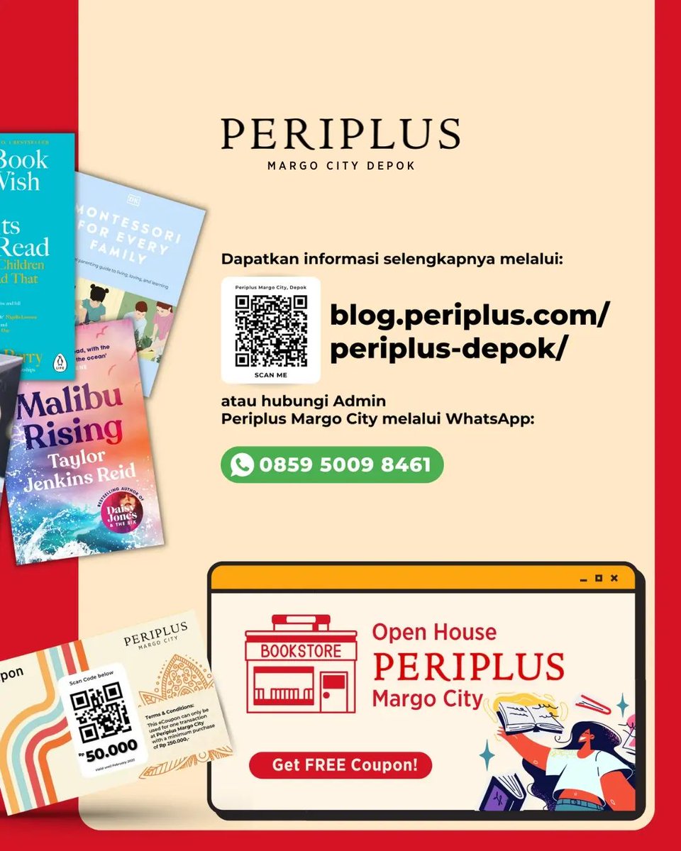 Periplus Bookstore on Twitter: "Selain diskon yang menarik, bagi kalian yang beruntung akan ...