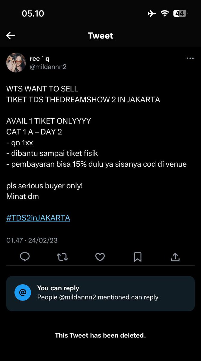 뿌뿌님 📌freebies tds2 on Twitter: "RT @ncztzen: [ HELP RT ] SCAMMER TIKET TDS 2 NCT DREAM Ekonnya ...