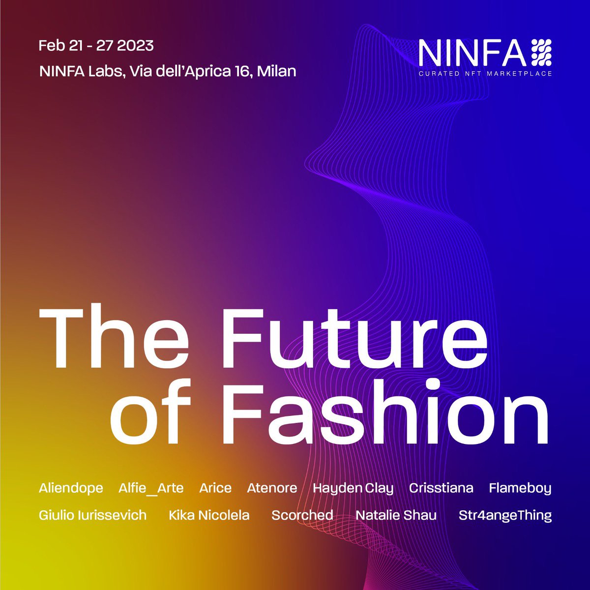 DarkMarkArt.eth🇮🇹🇺🇦🖤 on Twitter: "RT @Ninfa_io: GM What a night http://Ninfa.io x @ndmstudio has ...