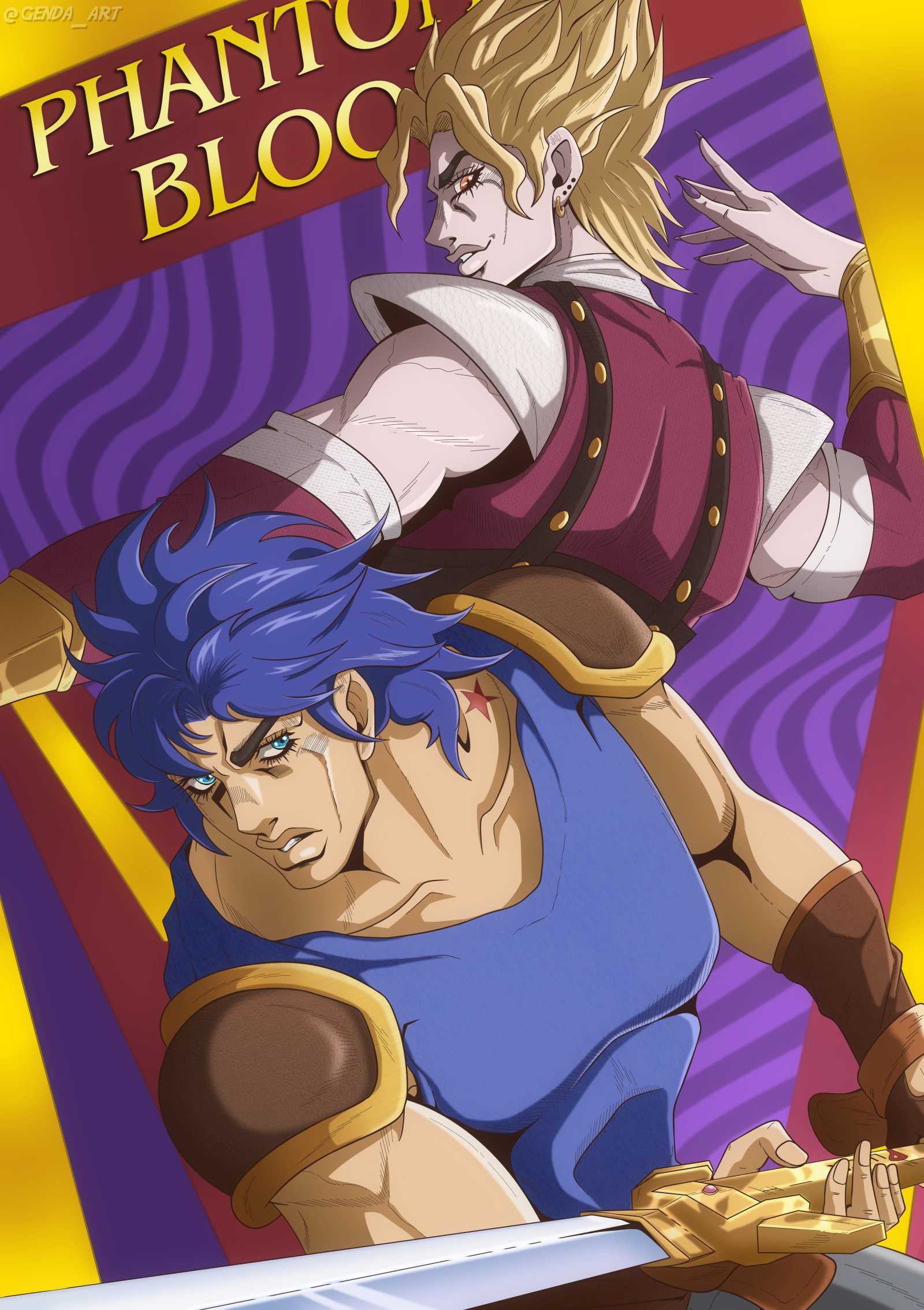 genda_art on Twitter: "@yomimi_39 I believe in long hair Jonathan supremacy https://t.co ...