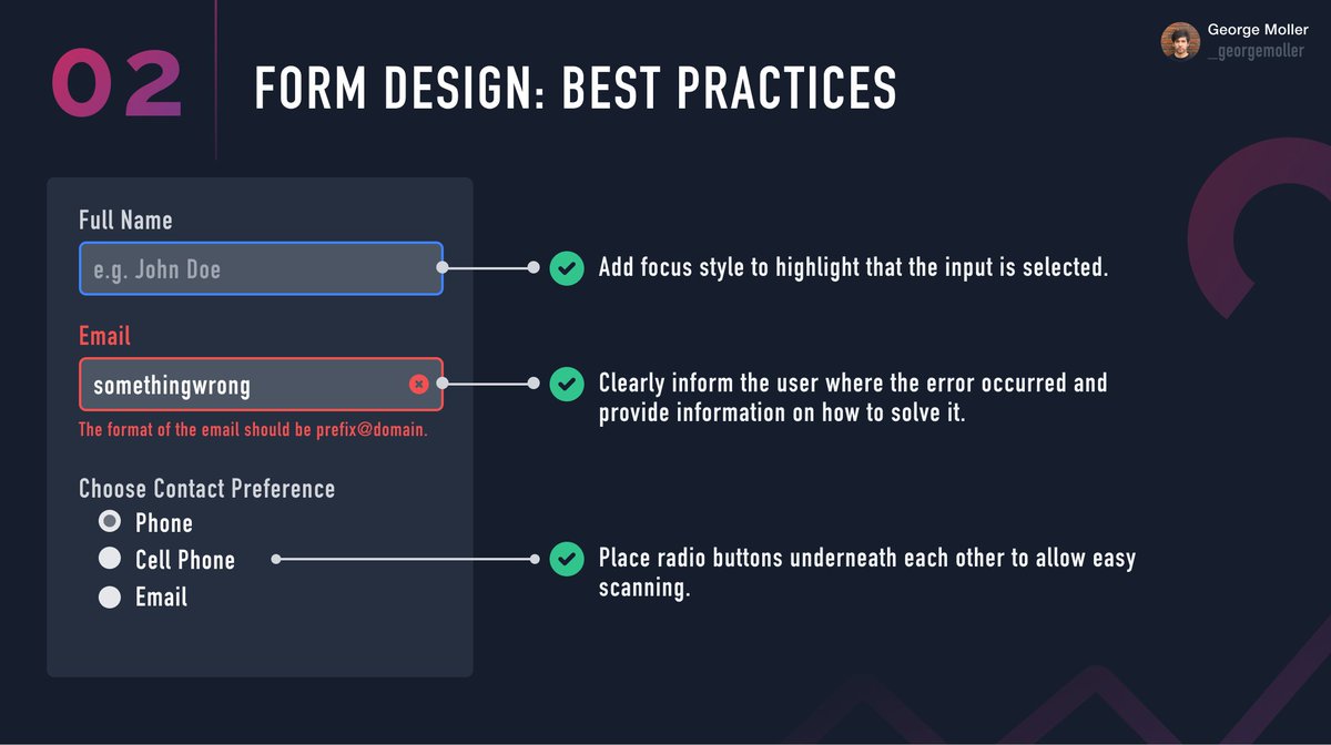 💅 5 Form design best practices that will help you build better forms ...