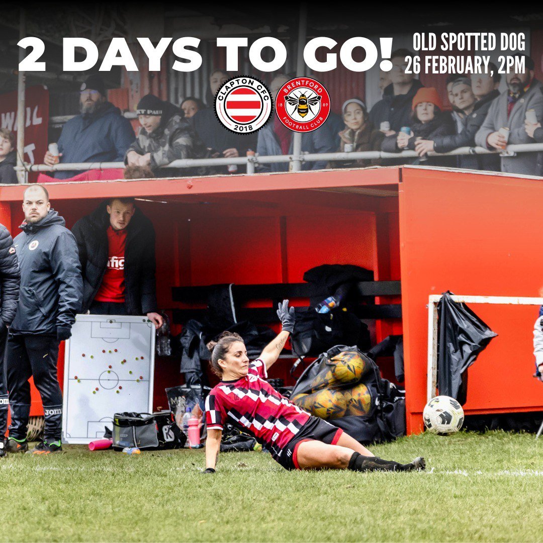 Clapton CFC on Twitter: "2️⃣ days to go until our next game at the @OldSpottedDogE7 🙌 ⚽Top of ...