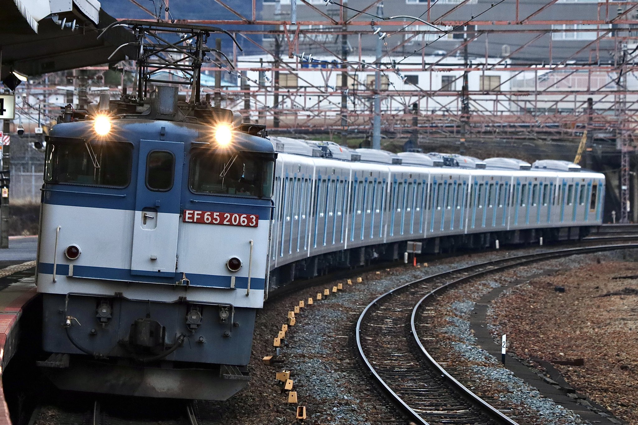 密 鐵 on Twitter: "2023.2.24 川崎車両出場甲種輸送 9866レ EF65 2063+西武40000系40160F https://t.co/e6gdDEOi7R ...