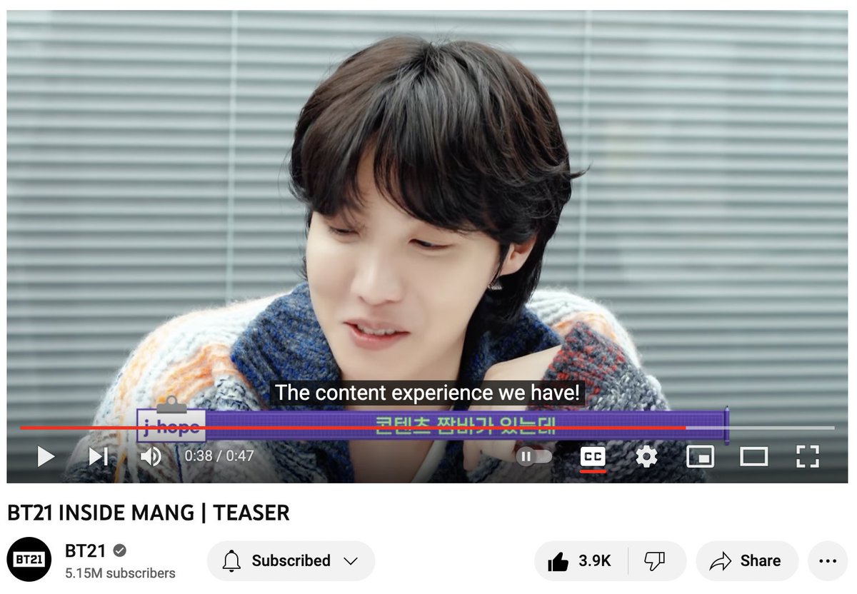 BTS & ARMY History Day on Twitter: "New BT21 content feauturing j-hope coming! Here's the teaser ...