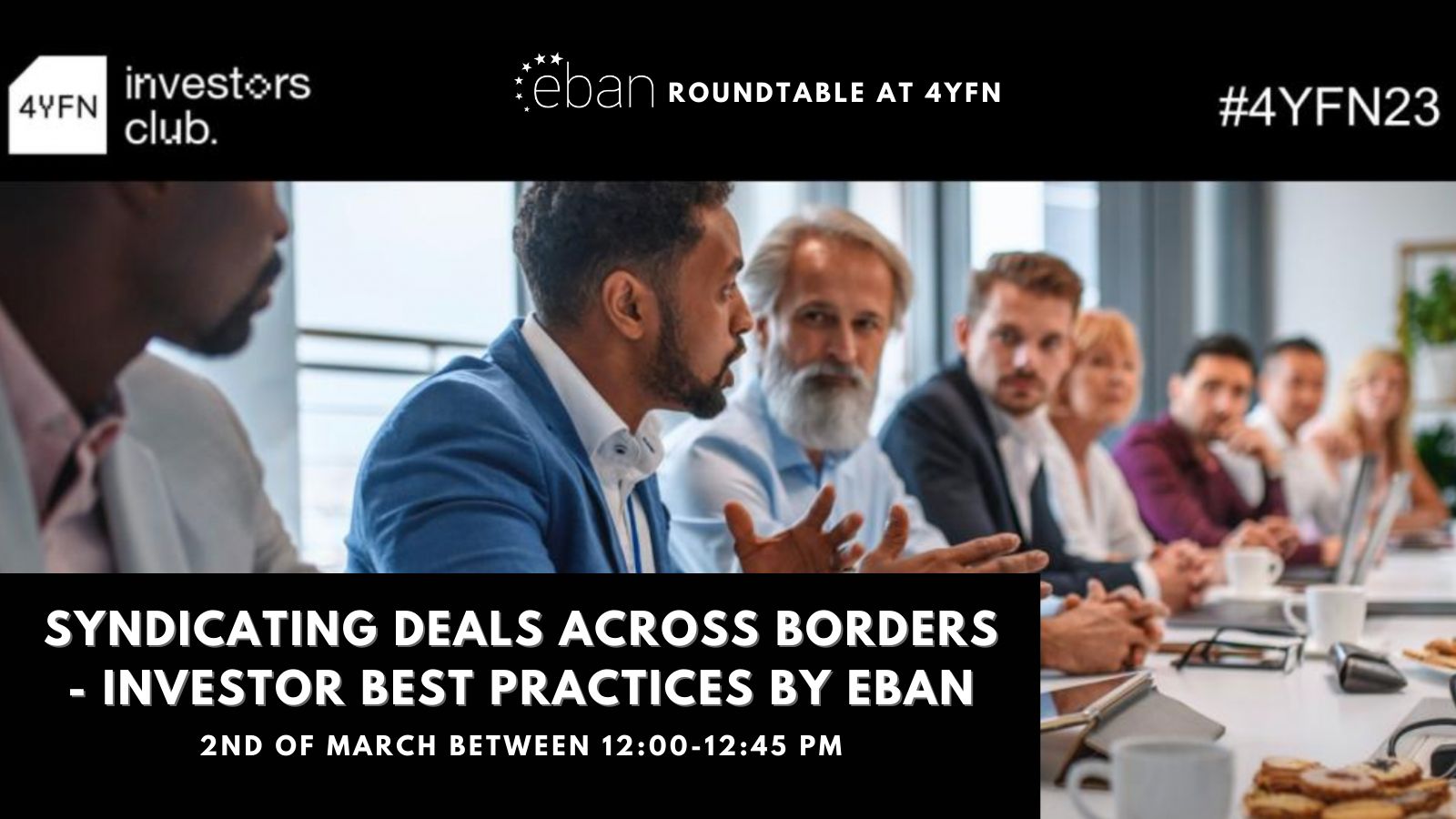 EBAN on Twitter: "EBAN will discuss "Syndicating deals across borders - Investor best practices ...