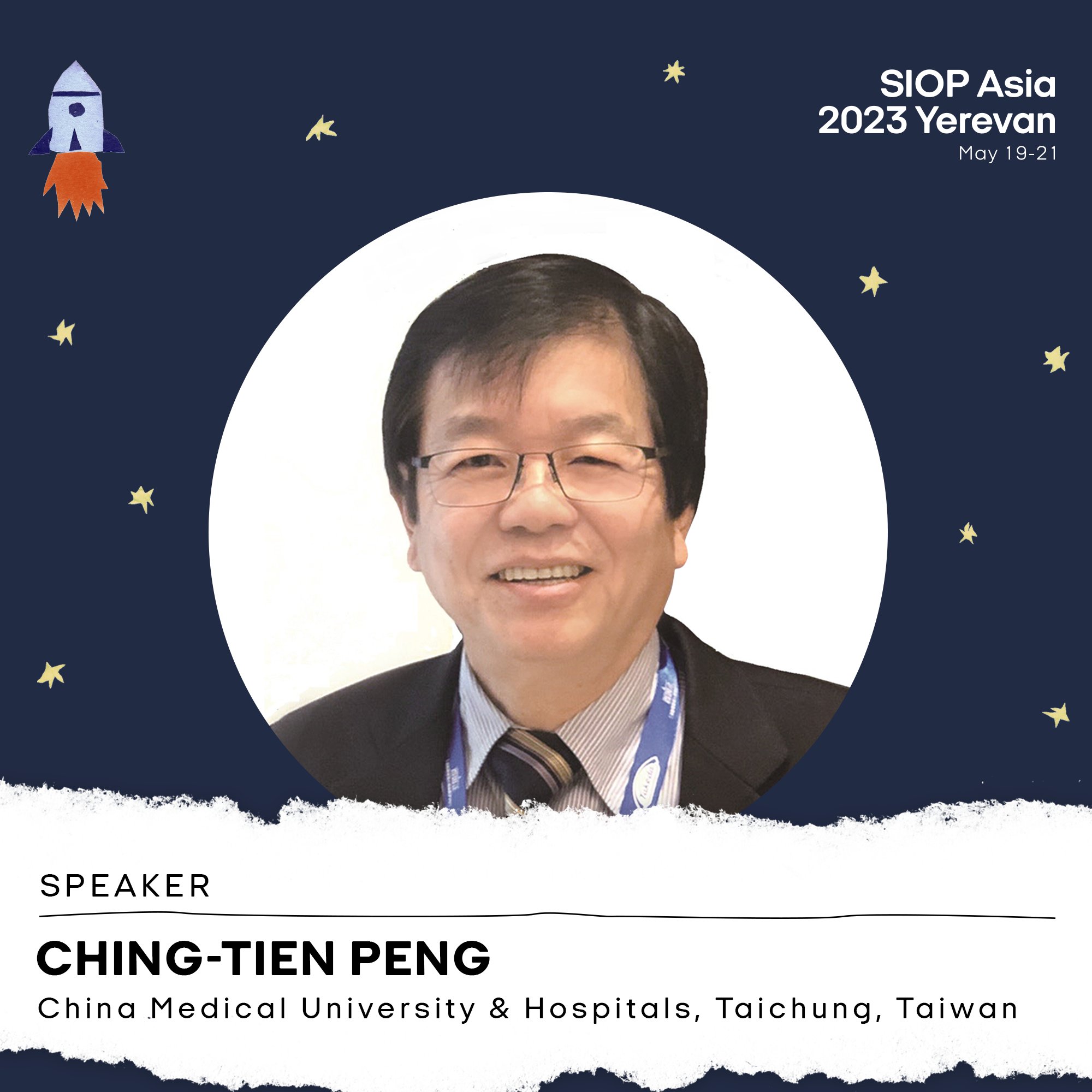 SIOP Asia 2023 on Twitter: "🔊Meet SIOP Asia 2023 speaker 🧑🏻‍⚕ Ching-Tien Peng MD, MPH 🚑 China ...