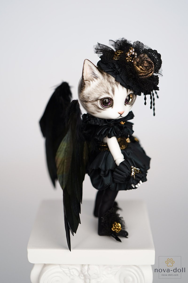 DOLK on Twitter: "【DOLK×Nova-doll】🐈7体限定🐈 Nova-dollの造形師Novaが自ら、メイク・アイまでをも手掛けるスペシャルコラボ第三弾が、ドル沼CH ...