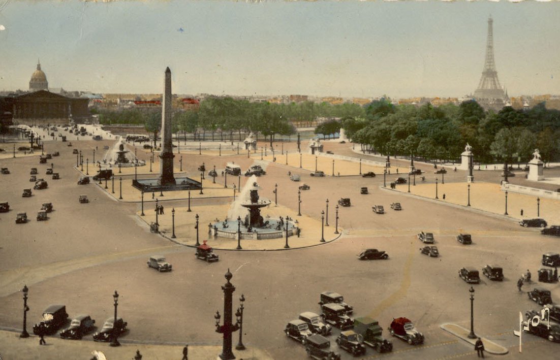 Éditions Yvon. Place de la Concorde 1935. Paris ²⁸⁵k Paname Paris 🔄 ...