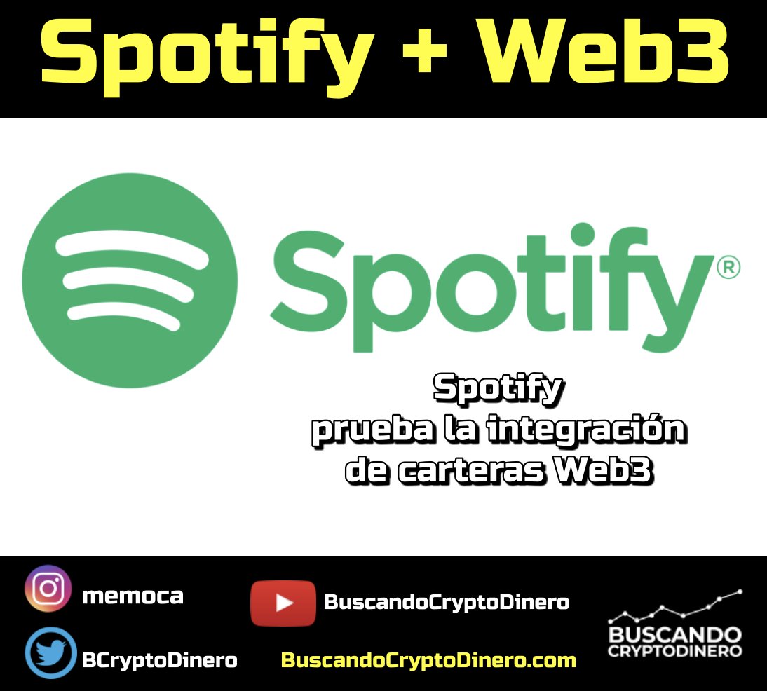 Spotify prueba la integración de carteras Web3. Los usuarios pueden acceder a las listas de ...