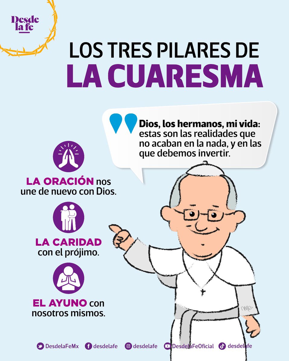 Desde la fe on Twitter: "El #PapaFrancisco nos explica brevemente los ...