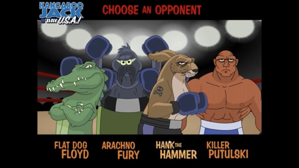 Kangaroo Jack Boxing