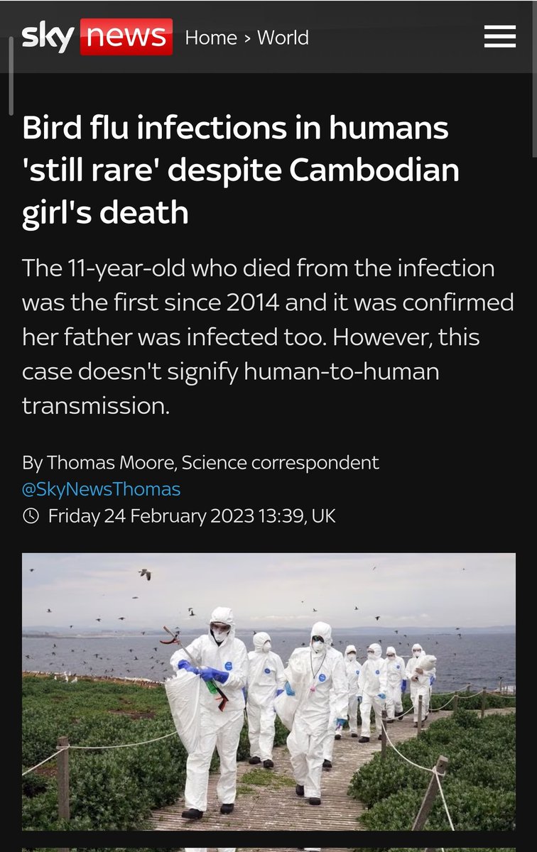 Now it starts to sound a bit scary. #H5N1 - Thread from Eddie Du @Edourdoo - Rattibha