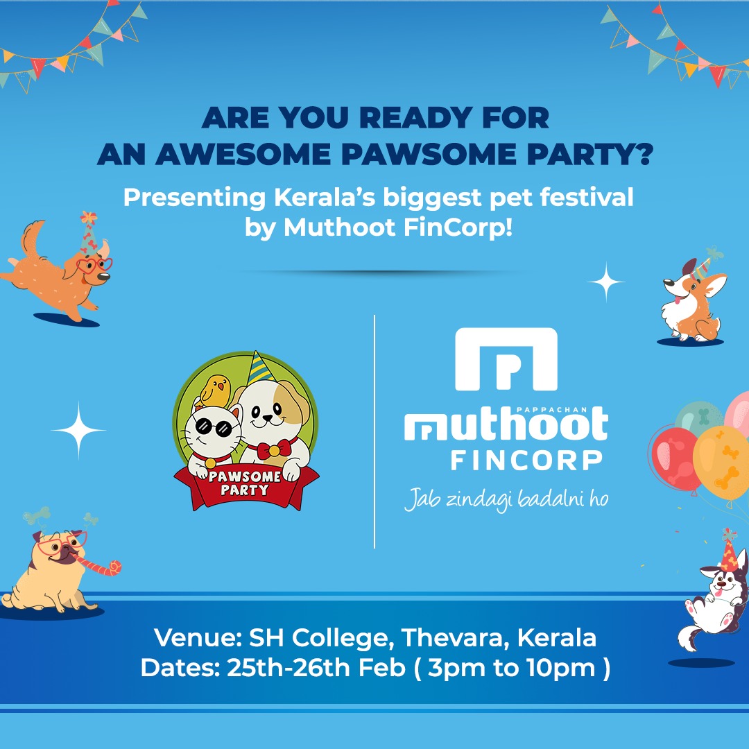 muthootindia on Twitter: "What’s the time? It’s time to visit Kerala’s biggest pet festival ...