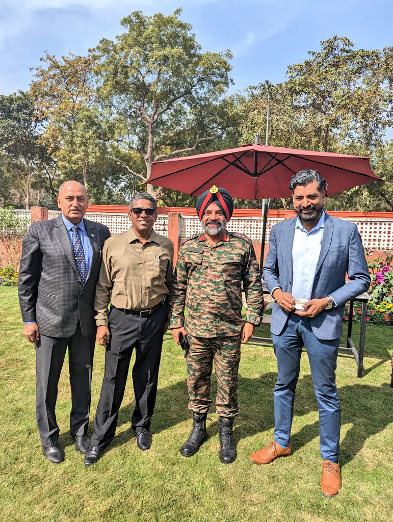 Captain DK Sharma on Twitter: "Had the privilege to interact with Info-Warriors of @adgpi at ...