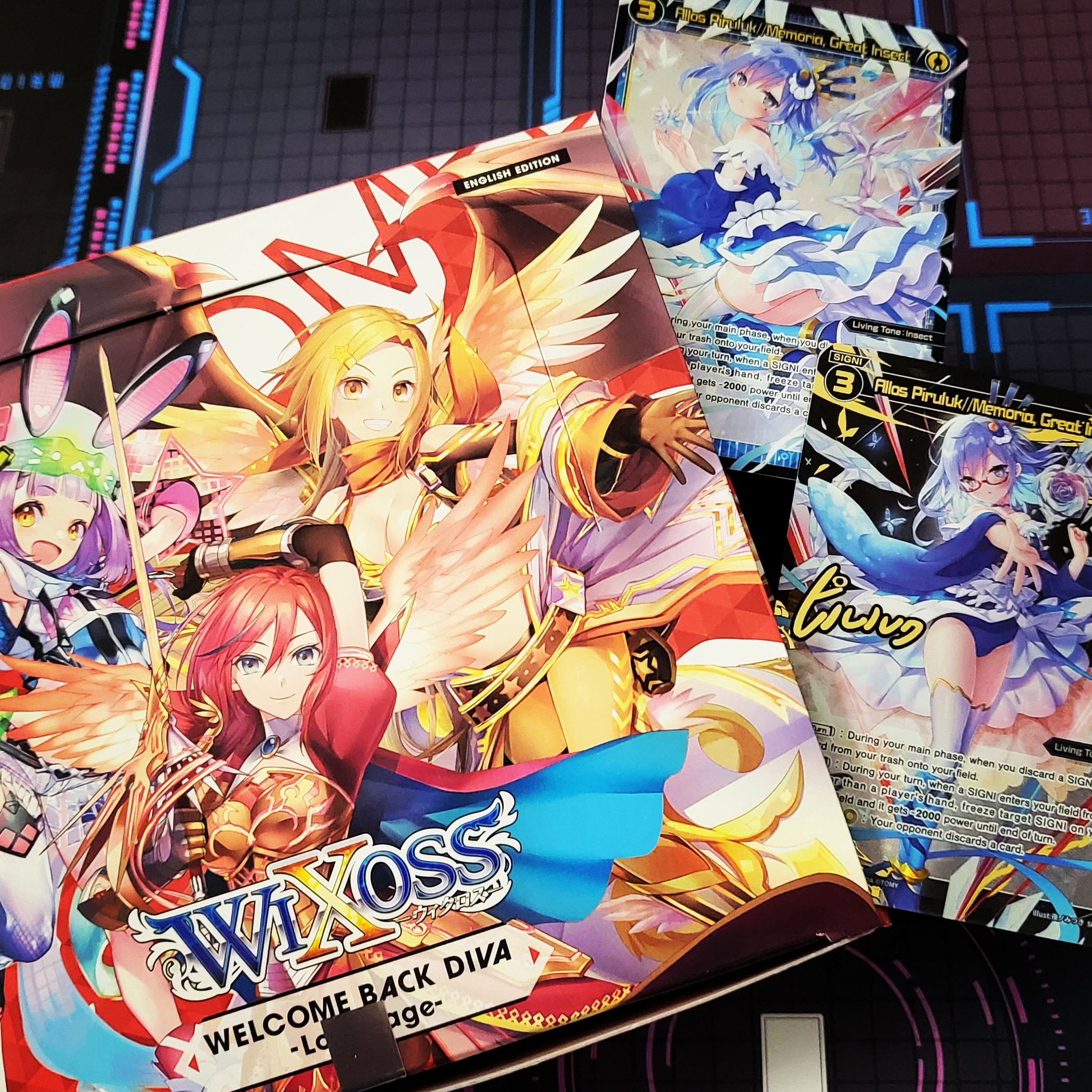 Project GF Channel on Twitter: "WXDi-P07EN English Booster WELCOME BACK DiVA -Lostorage- Check ...