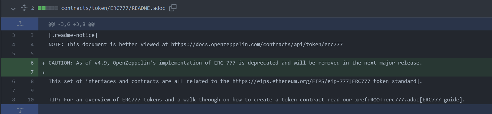 sudo rm -rf --no-preserve-root / on Twitter: "It's happening - bye bye `ERC-777`, you won't be ...
