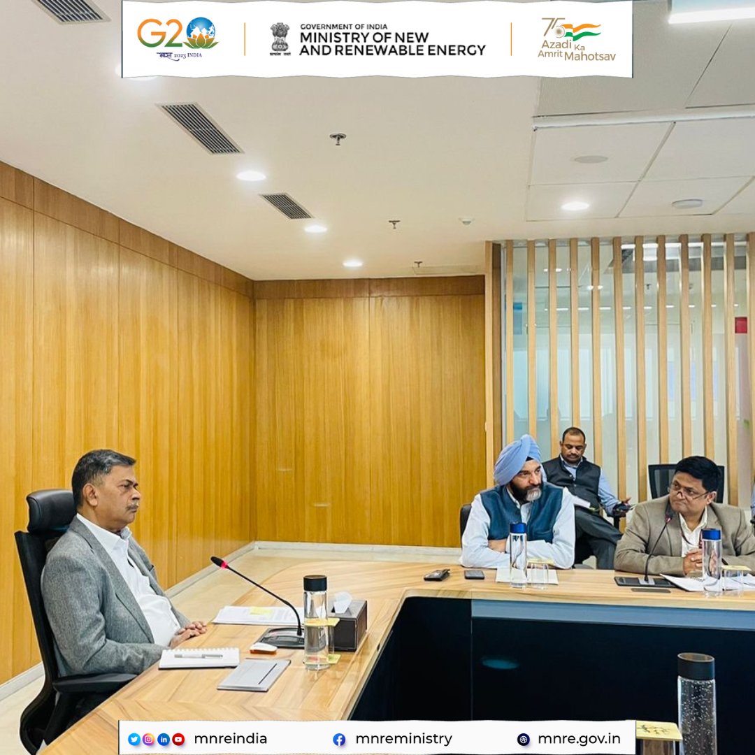 Ministry of New and Renewable Energy (MNRE) on Twitter: "Hon’ble Minister for Power and New ...