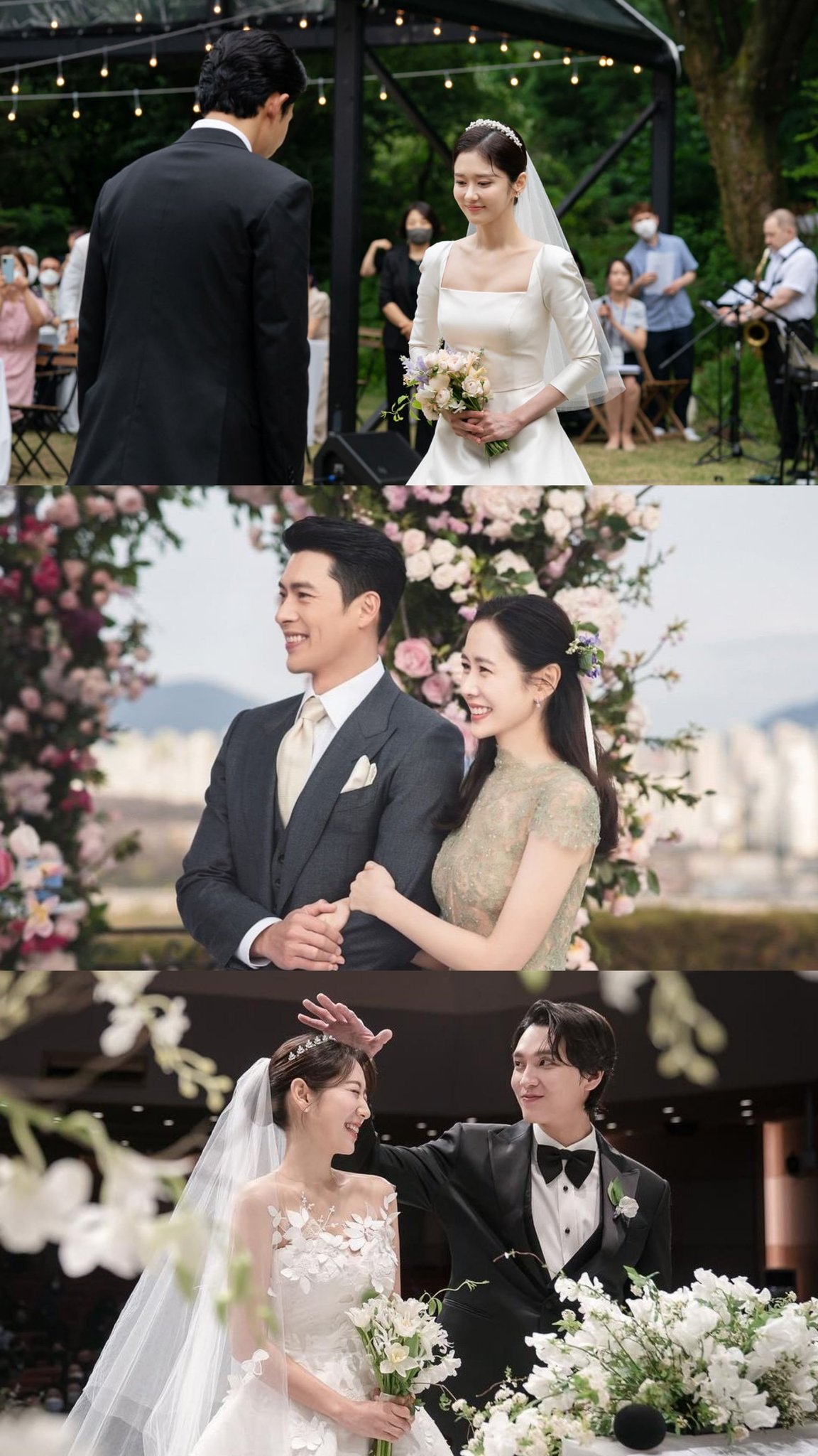 K-Drama Menfess on Twitter: "•kdm• dari 3 wedding aktor-aktris ini, kalian suka vibes wedding ...