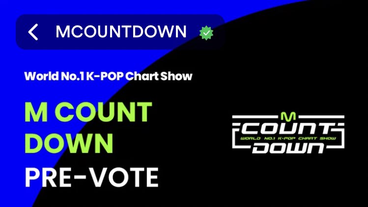 THE BOYZ Charts on Twitter: "RT @TBZVotingSquad: 🗳VOTING UPDATE🔔 - MCOUNTDOWN Pre-Voting ...