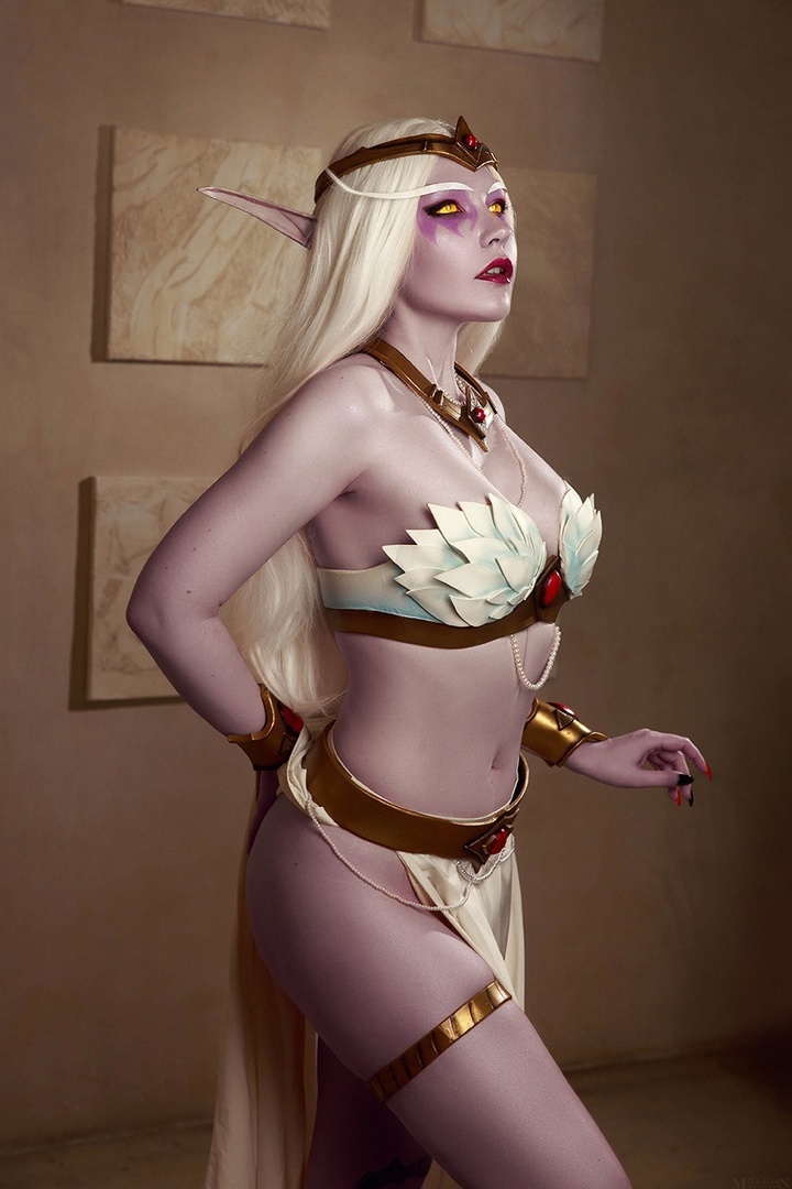 Amazing Cosplay On Twitter Queen Azshara World Of Warcraft Model Mi2ray Photo Victoria