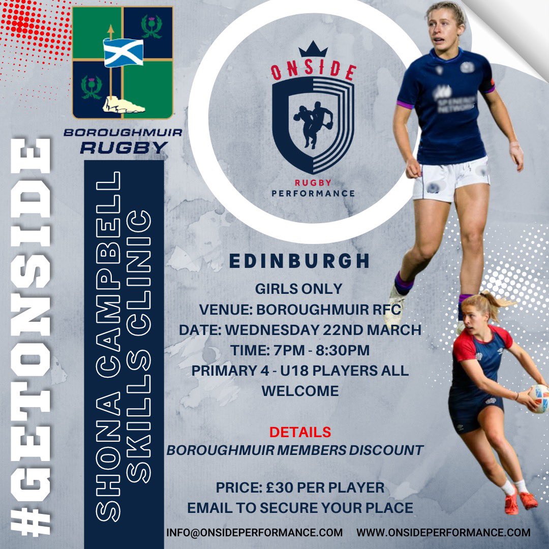 Rugby People on Twitter: "RT @shonacampbell76: Looking forward to this! Email Onside Performance ...