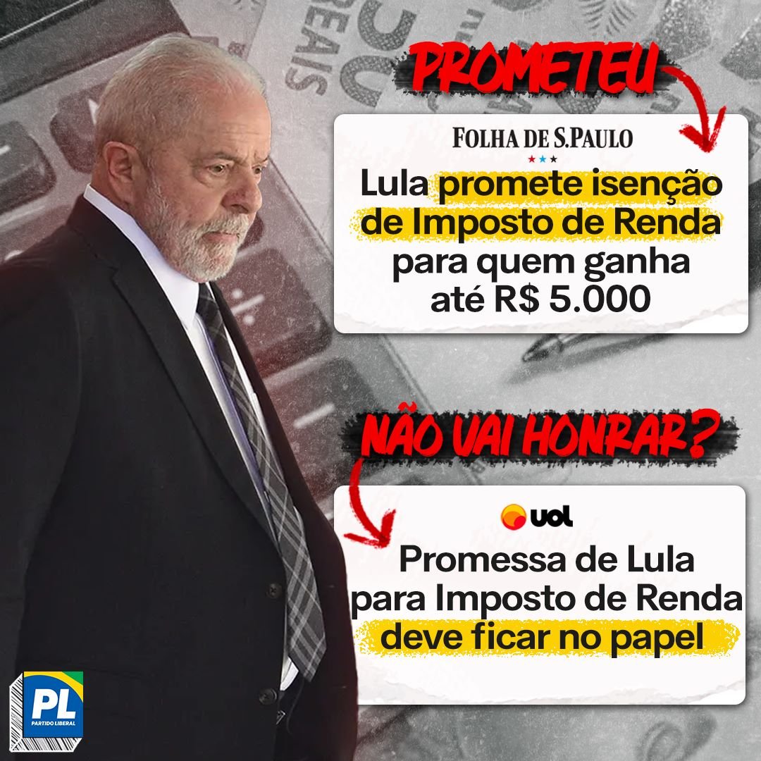 Partido Liberal Pl 22 On Twitter Lula Vamos Honrar As Promessas O