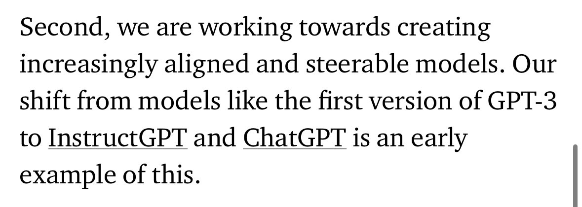 Jim Fan on Twitter: "OpenAI just dropped their “AGI roadmap” 👀 I read through it. Key takeaways ...