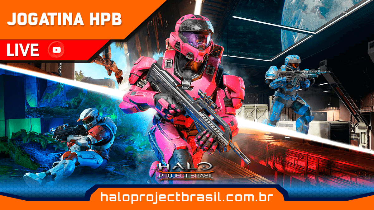 Halo Project Brasil on Twitter: "Estamos ao vivo jogando customs de Halo Infinite e falando ...