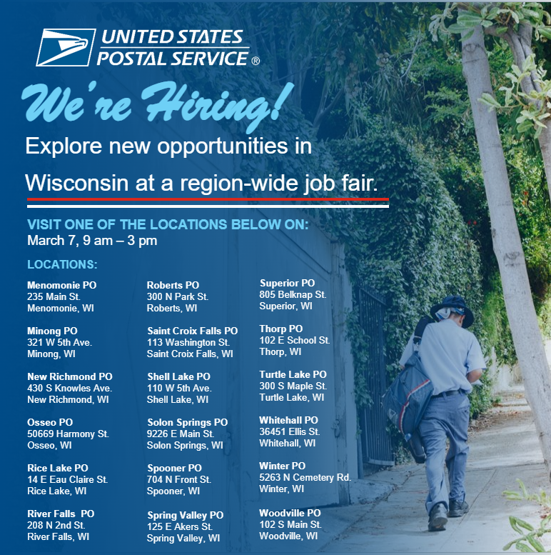 Usps Careers On Twitter Explore New Opportunities In Wisconsin At A