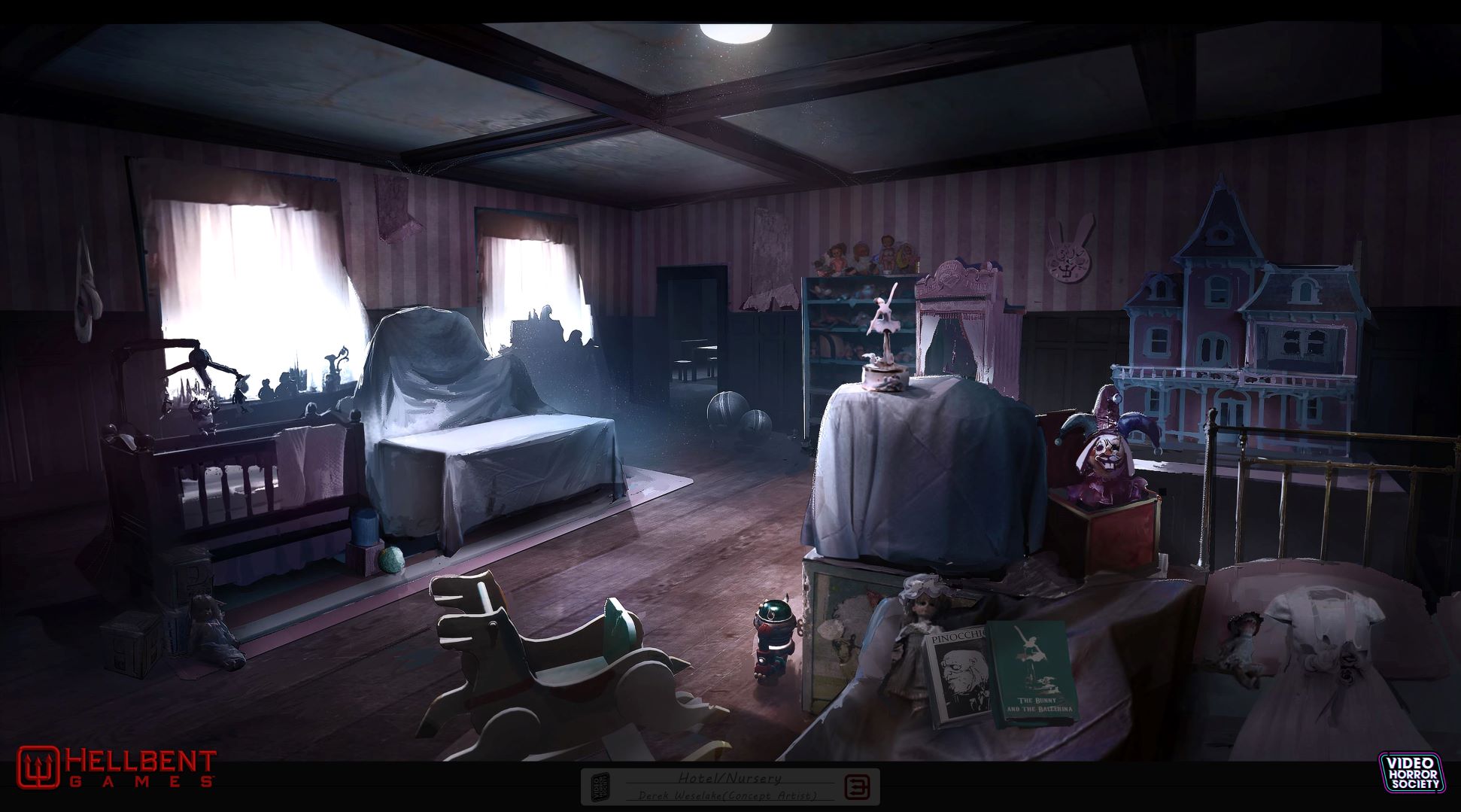 Horror Environment Concept Art