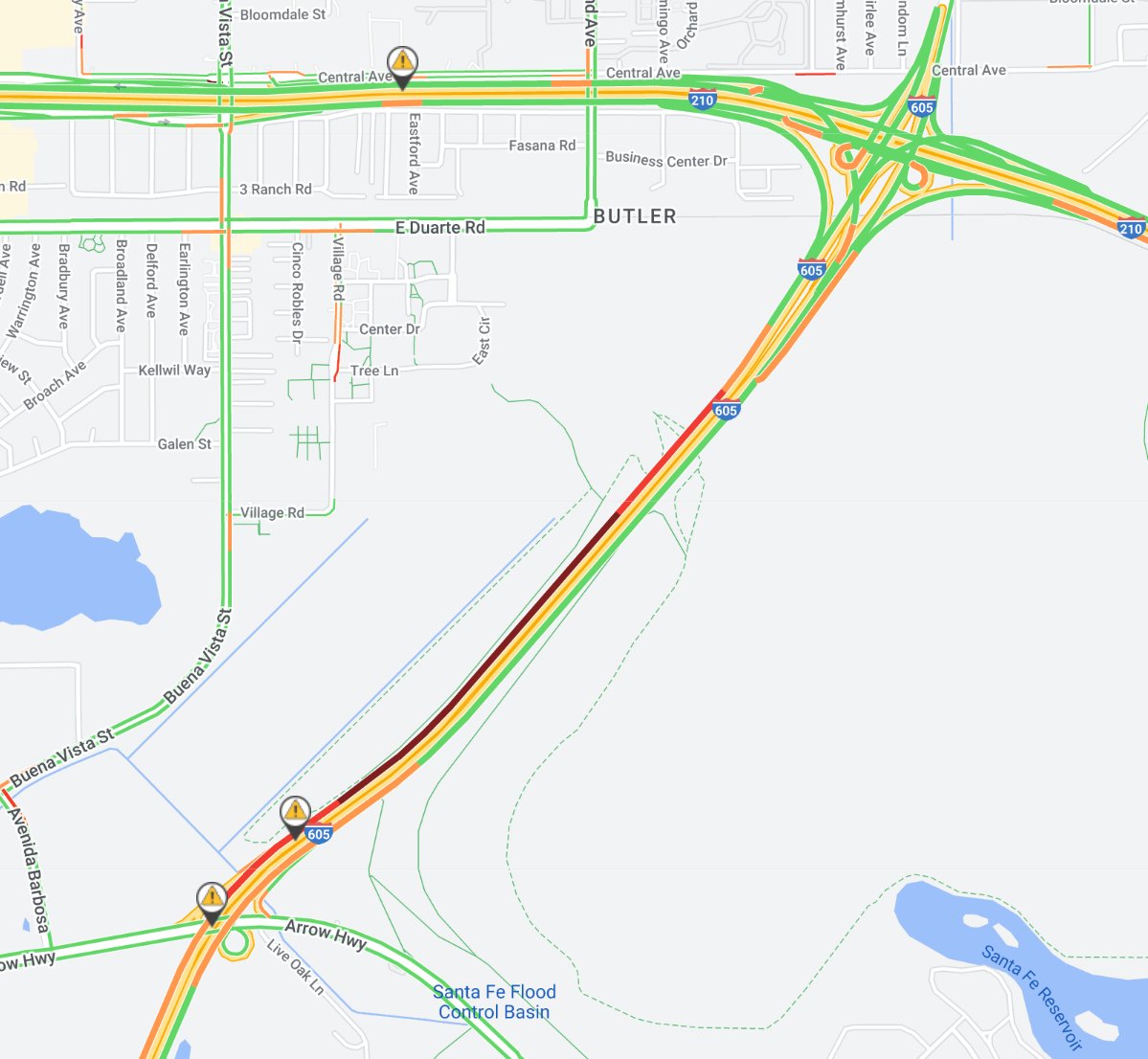 Sgvscanner On Twitter Rt Go511 Traffic Alert In Irwindale Accident