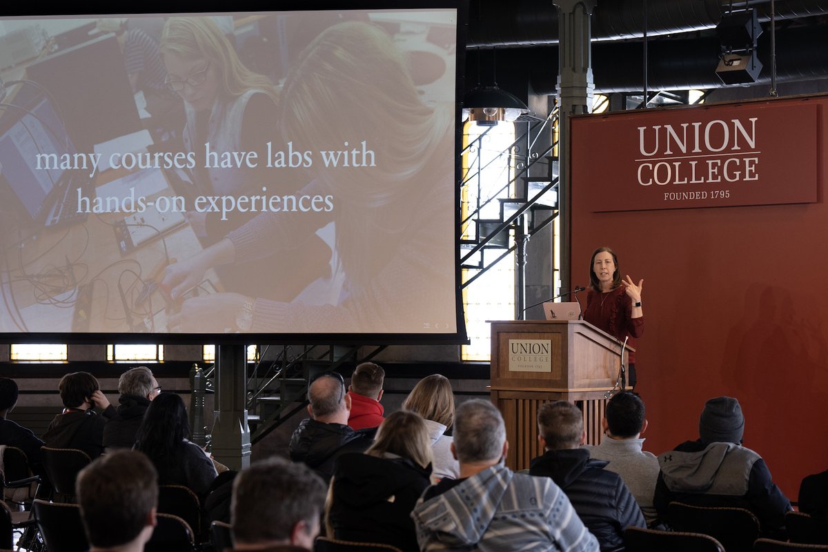 Union College on Twitter: "The College welcomed admitted and prospective students for an ...
