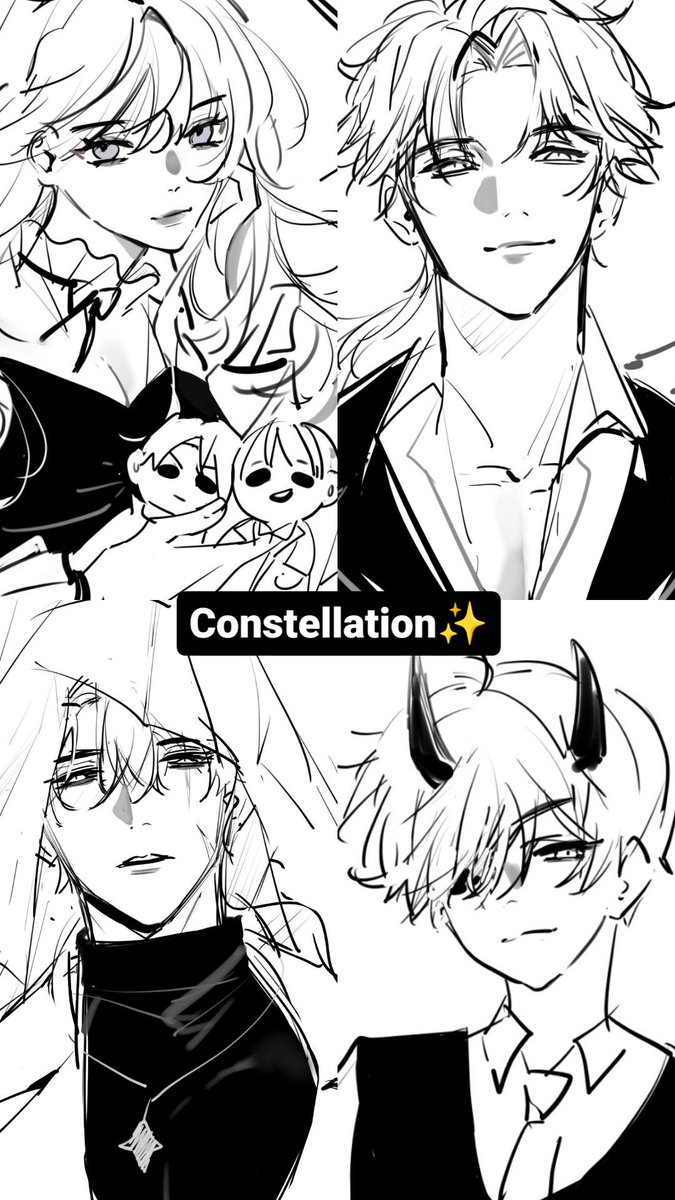 Annasire_ |Jfest-CC01 on Twitter: "Finally, all the Constellations have been drawn."