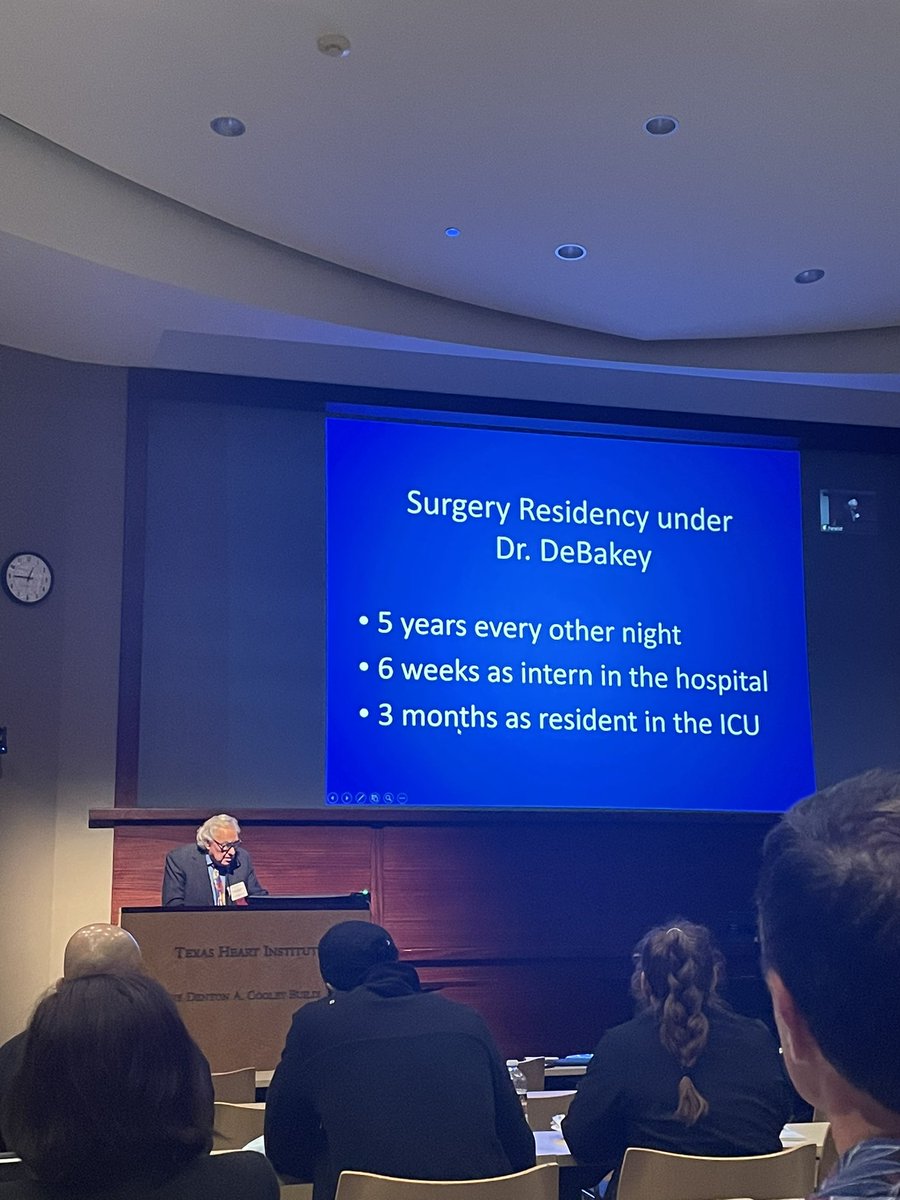 BCM Cardiothoracic Surgery Residency on Twitter: "Audience is captivated listening to Dr. OH ...