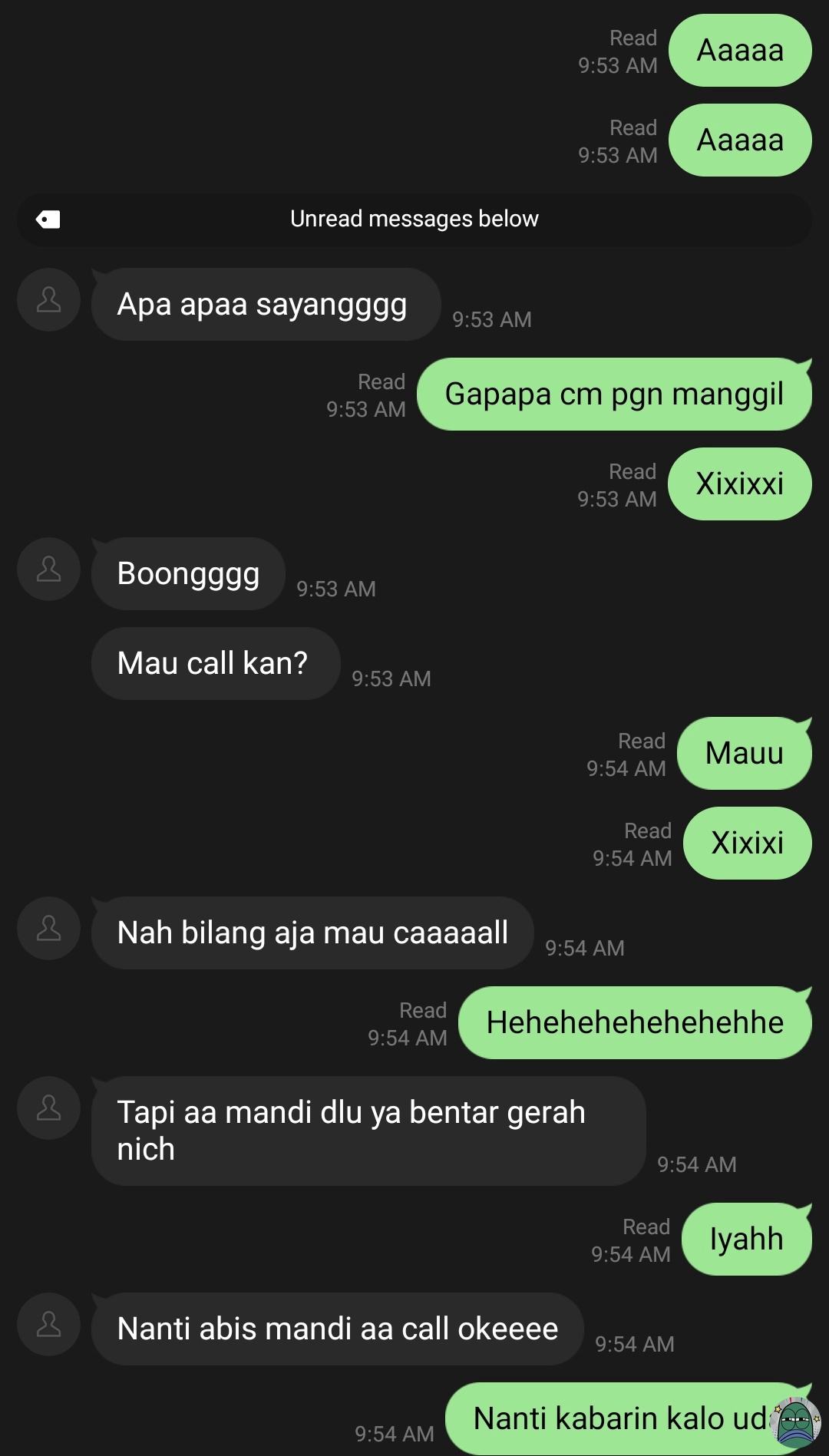 Tanyarl ㅡ 🚫 Rep OOT/JUALAN/LINK AFF on Twitter: "💚 coba pamerin chat jametmu itu dong guys, seru ...