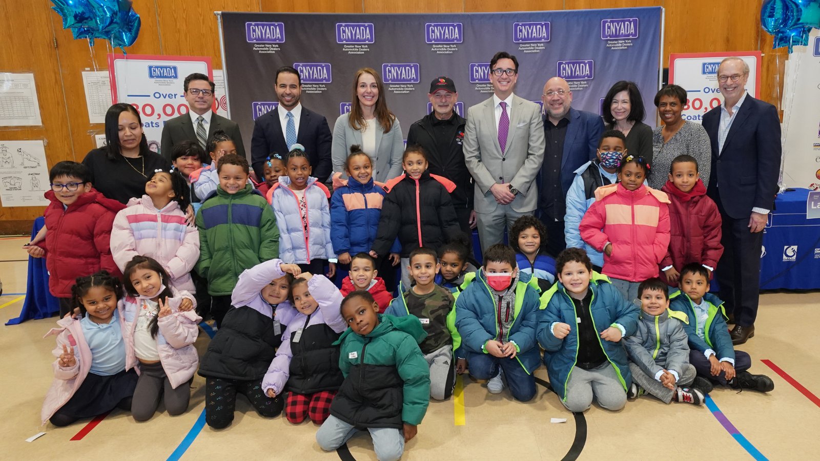 GNYADA on Twitter: "Last week GNYADA donated brand-new warm winter coats to the students of P.S ...