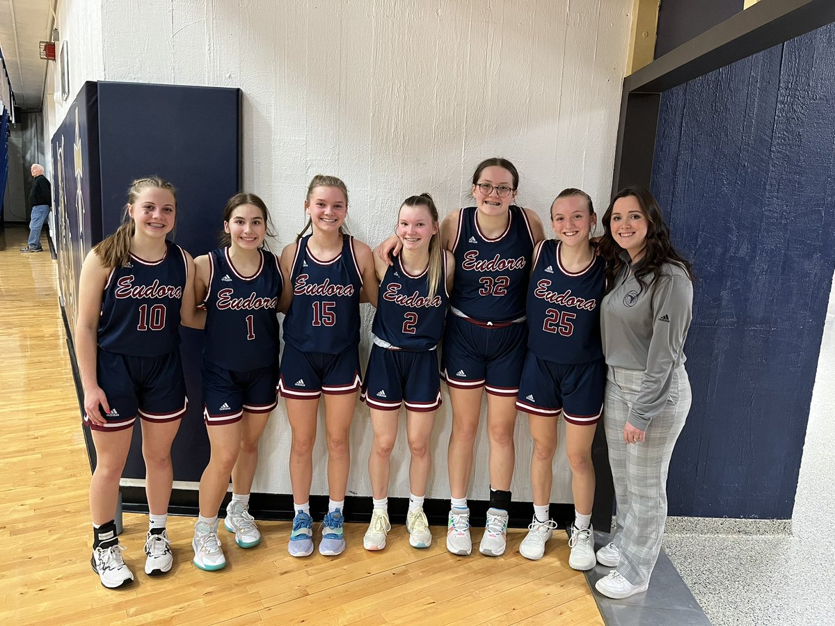 Eudora Girls Basketball On Twitter Congratulations To Our 9th Grade Team And Coach Stueve On A