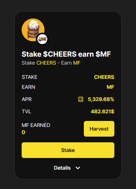 CheersLand🍻#GameFi | Hiring! on Twitter: "☀GM 🚀Now the staking pool for staking $CHEERS to earn ...