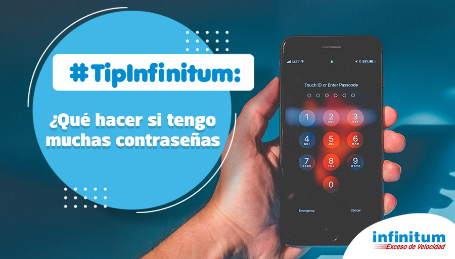 Infinitum on Twitter: "Sabemos que, por cuestión de seguridad 🔐, debemos utilizar una contraseña ...