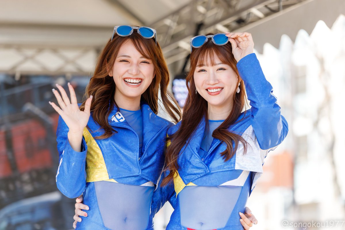 そんごくうさん on Twitter: "北川美麗 さん、日南まみ さん （2023 SUPER GT WedsSport Racing Gals） @mi_2000_ @mami ...