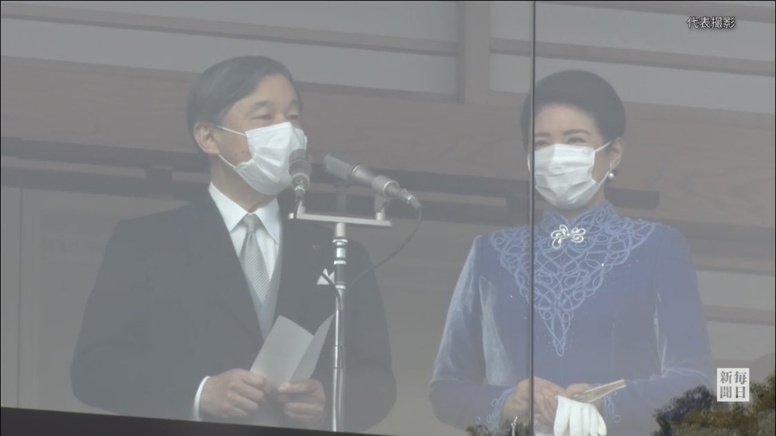 Mitz On Twitter ガラス越しでマスク… 天皇は日本の象徴 つまり、そういうことだ。