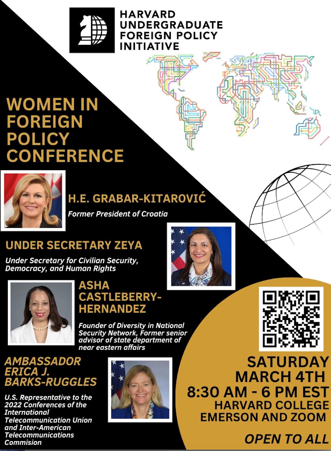 Harvard W3D on Twitter: "The annual HUFPI Women in Foreign Policy Conference will be Saturday ...
