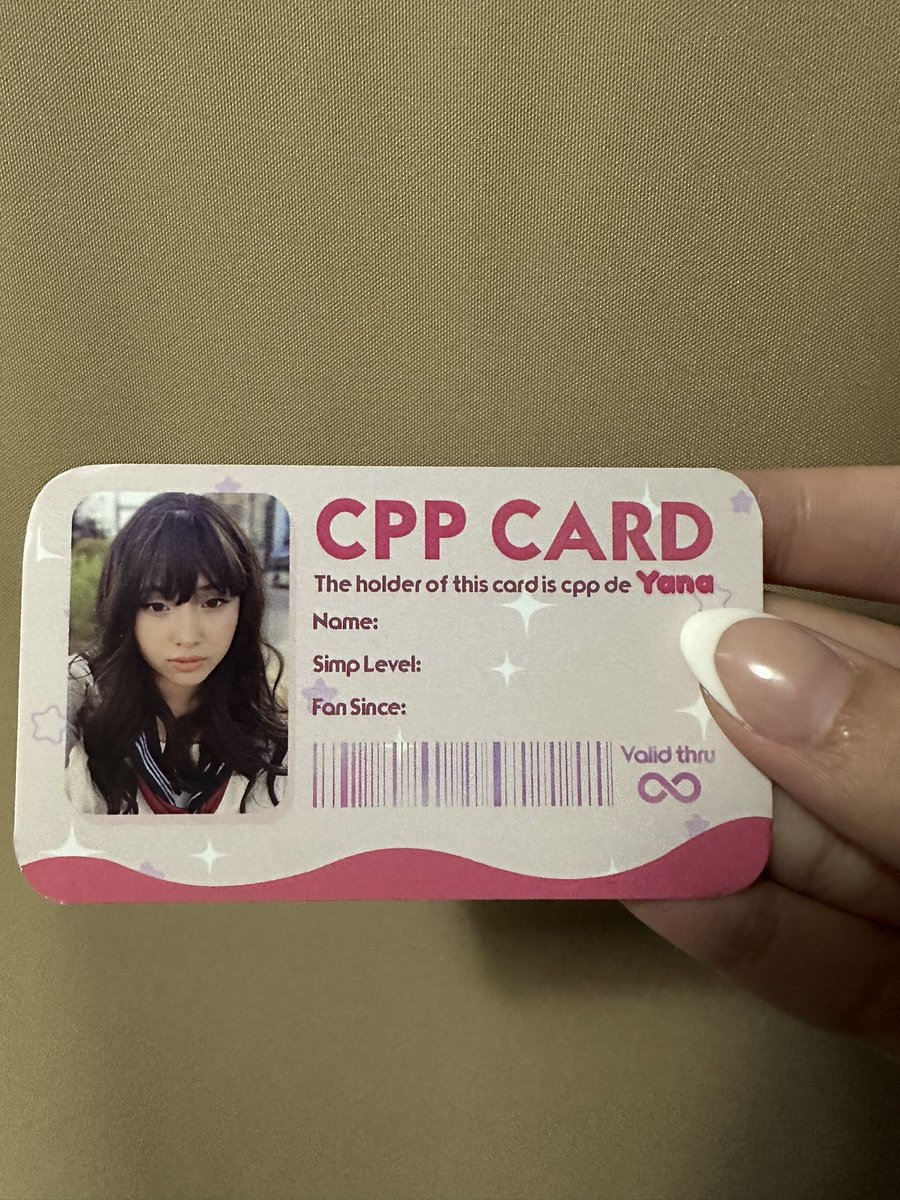 Yana @ Lima Major 🇵🇪 on Twitter: "Get your cpp card xdddddd gahaha"
